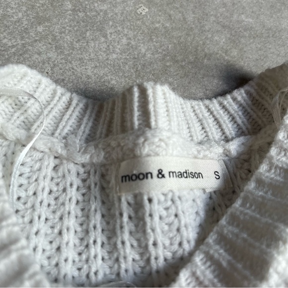 moon & madison | Sweaters | Moon Madison Knitted Sweater | Poshmark